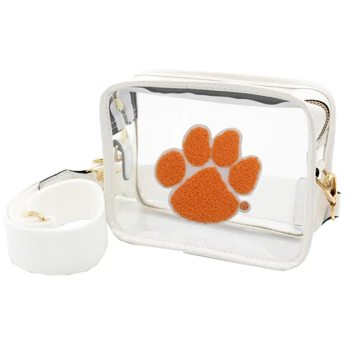 Varsity Patch Crossbody | Clemson – Tulip