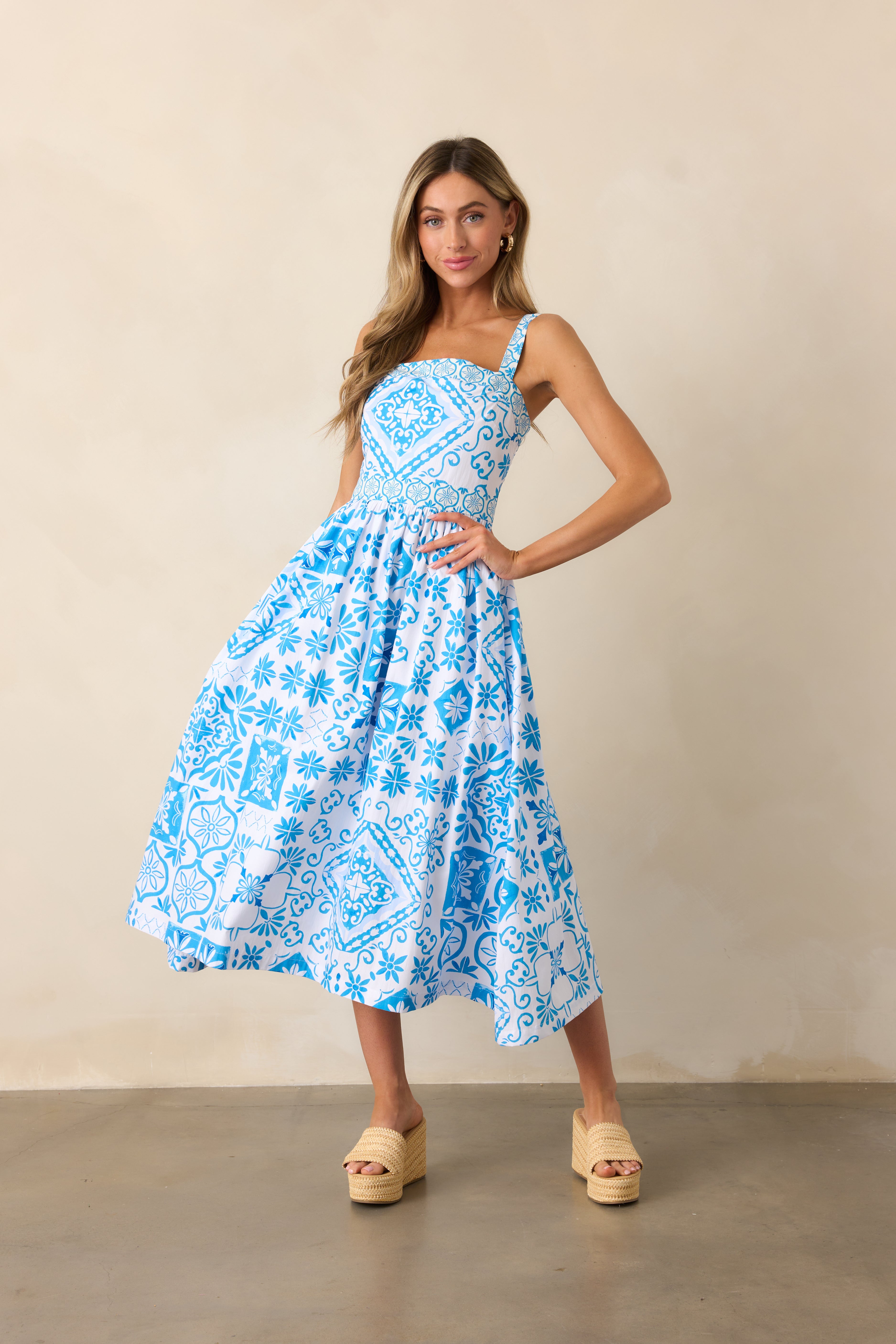 Lydia Midi Dress – Tulip