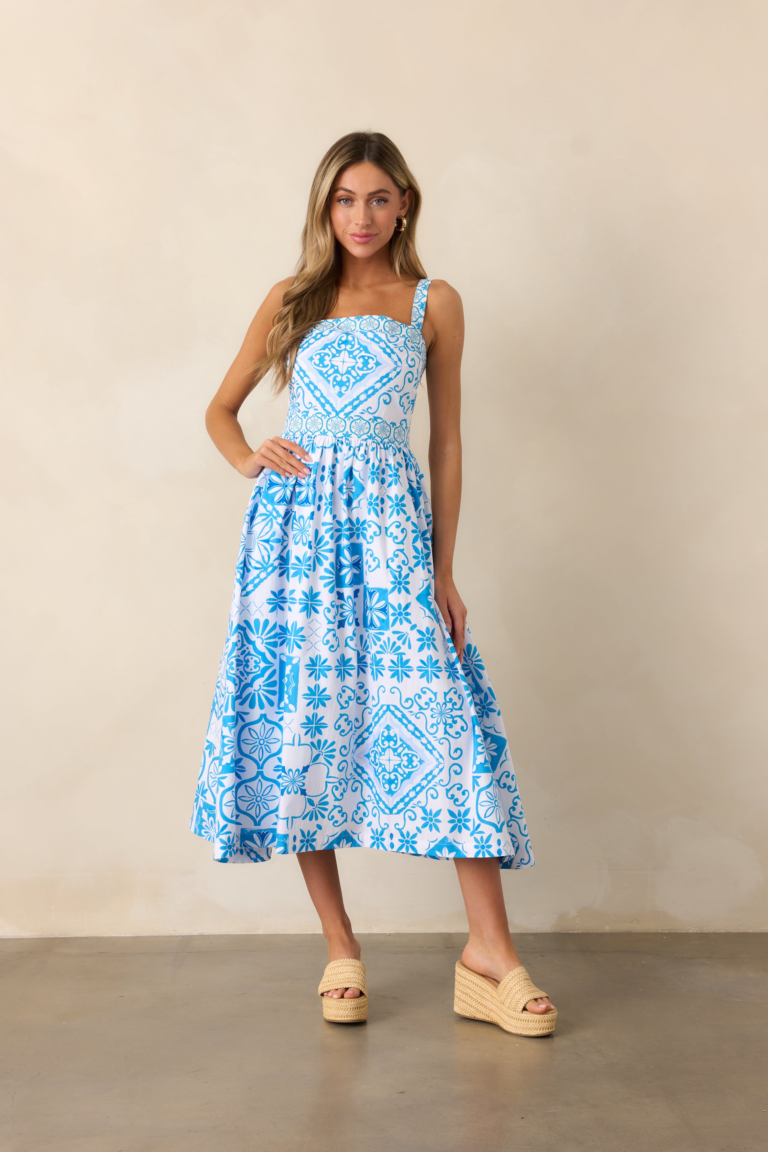 Lydia Midi Dress – Tulip